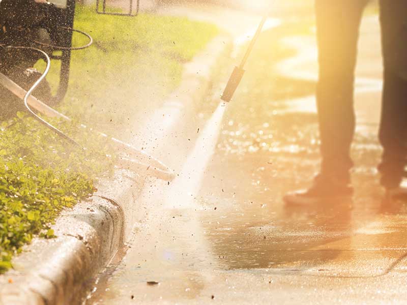 Driveway Cleaning With Power Washing | Wash Me Inc.